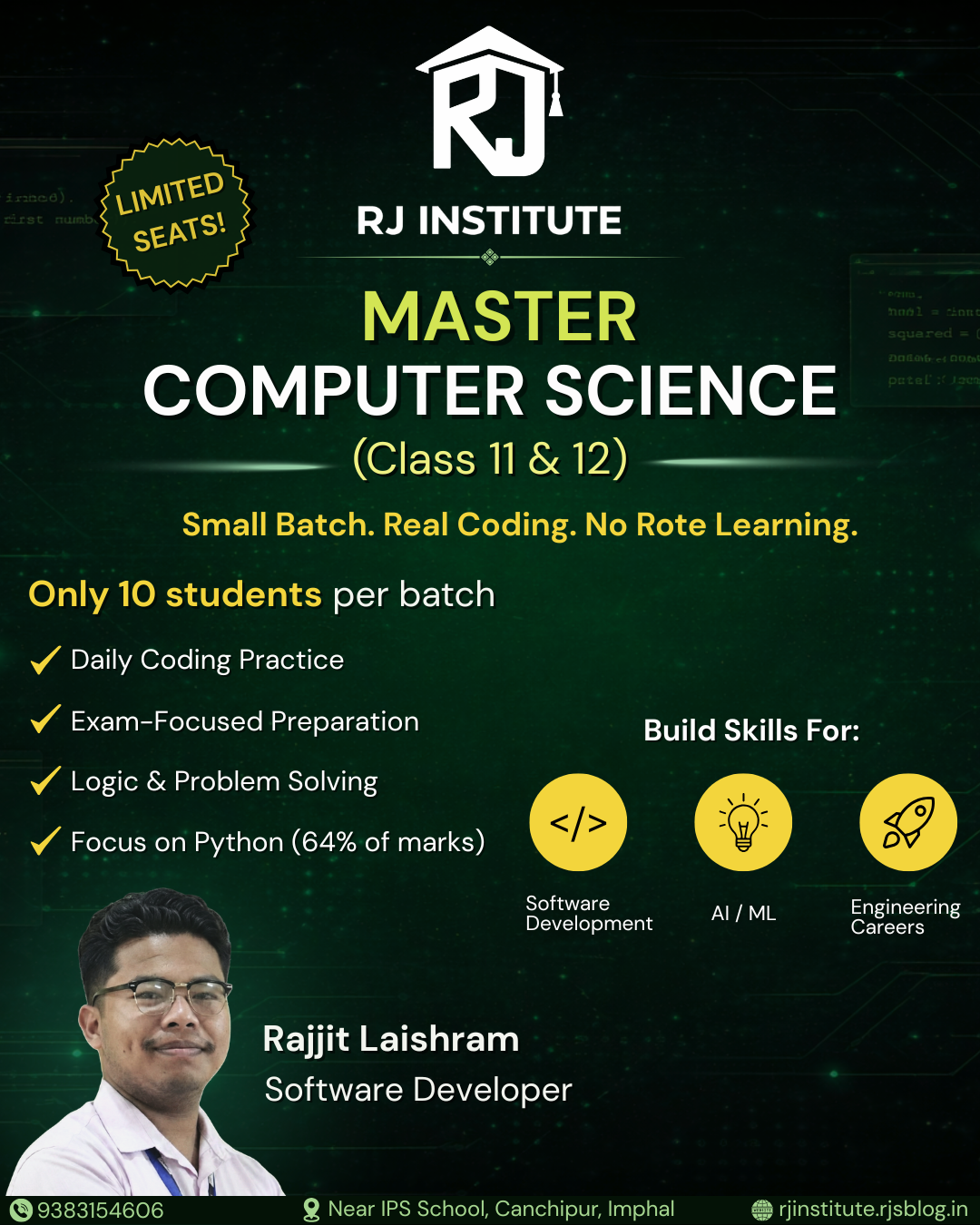 RJ Institute - Premium Tech Education | RJ's BLOG.