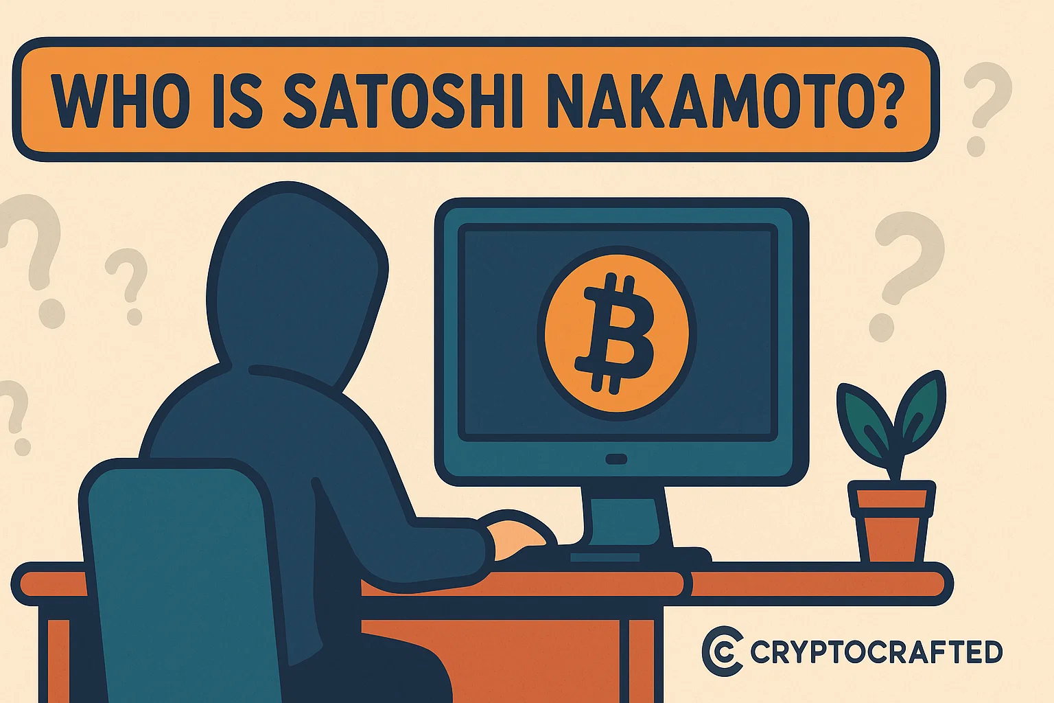 Who Invented Bitcoin? The Mystery of Satoshi Nakamoto | CryptoCrafted