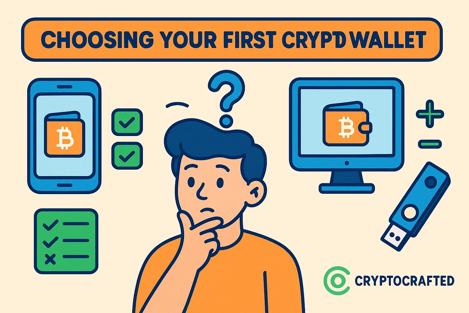 Best Cryptocurrency Wallets for Beginners: Simple Guide | CryptoCrafted