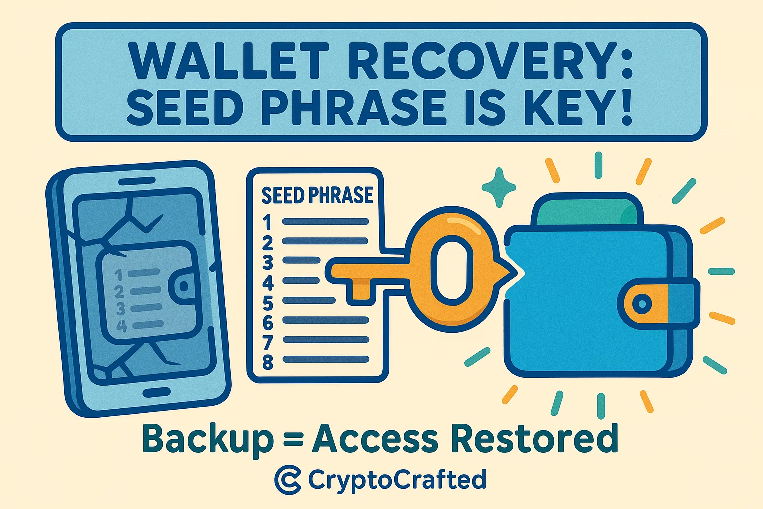 Recovering a Lost or Forgotten Cryptocurrency Wallet | CryptoCrafted