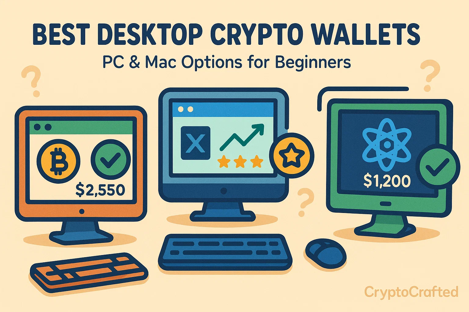 Best Desktop Wallets for Cryptocurrency: A Beginner's Review | CryptoCrafted