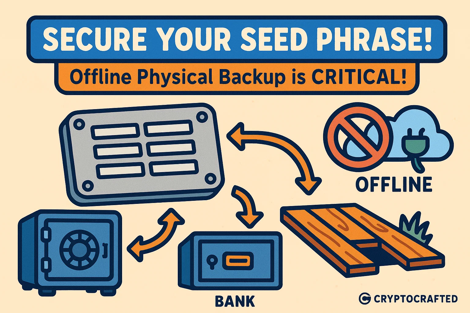 Safely Storing Your Private Keys: Crypto Security Guide | CryptoCrafted