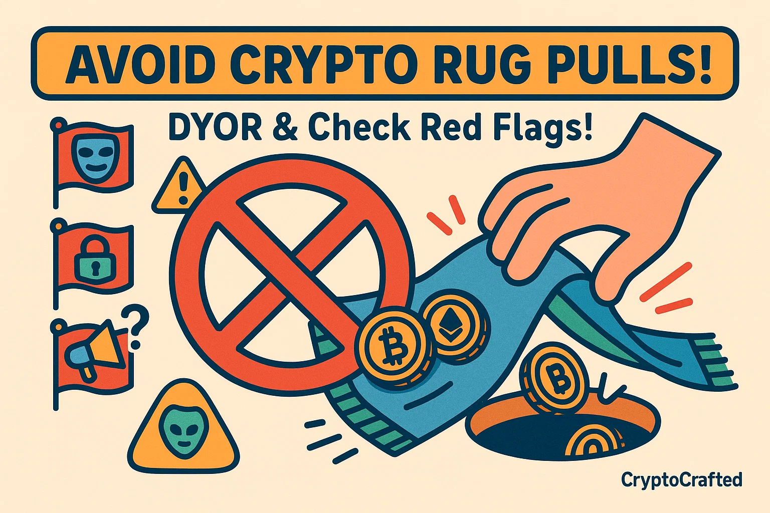 How to Avoid Rug Pulls in Cryptocurrency: Spotting the Signs | CryptoCrafted