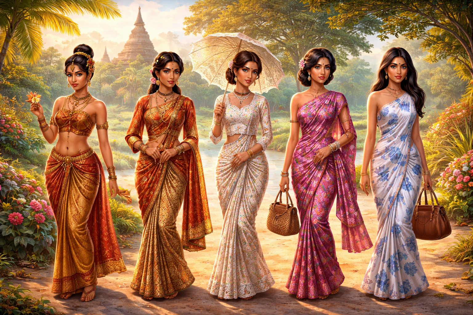 From Tradition to Modernity - Evolution of Women's Fashio... | FountBeyond